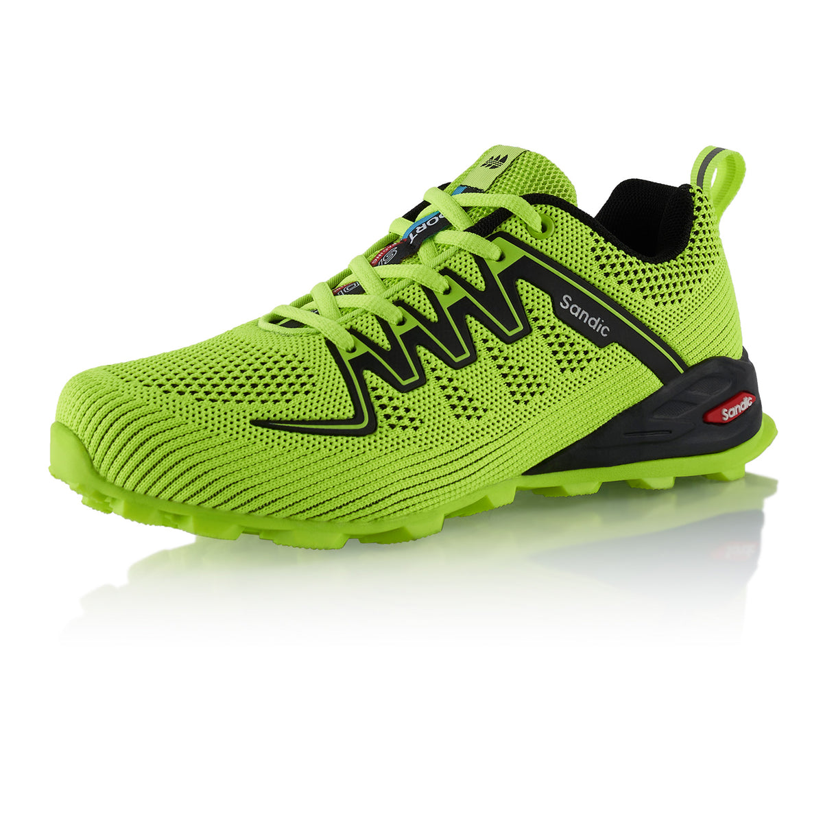 Laufschuhe leichte Wanderschuhe Trekking Sportschuhe Grün Schwarz